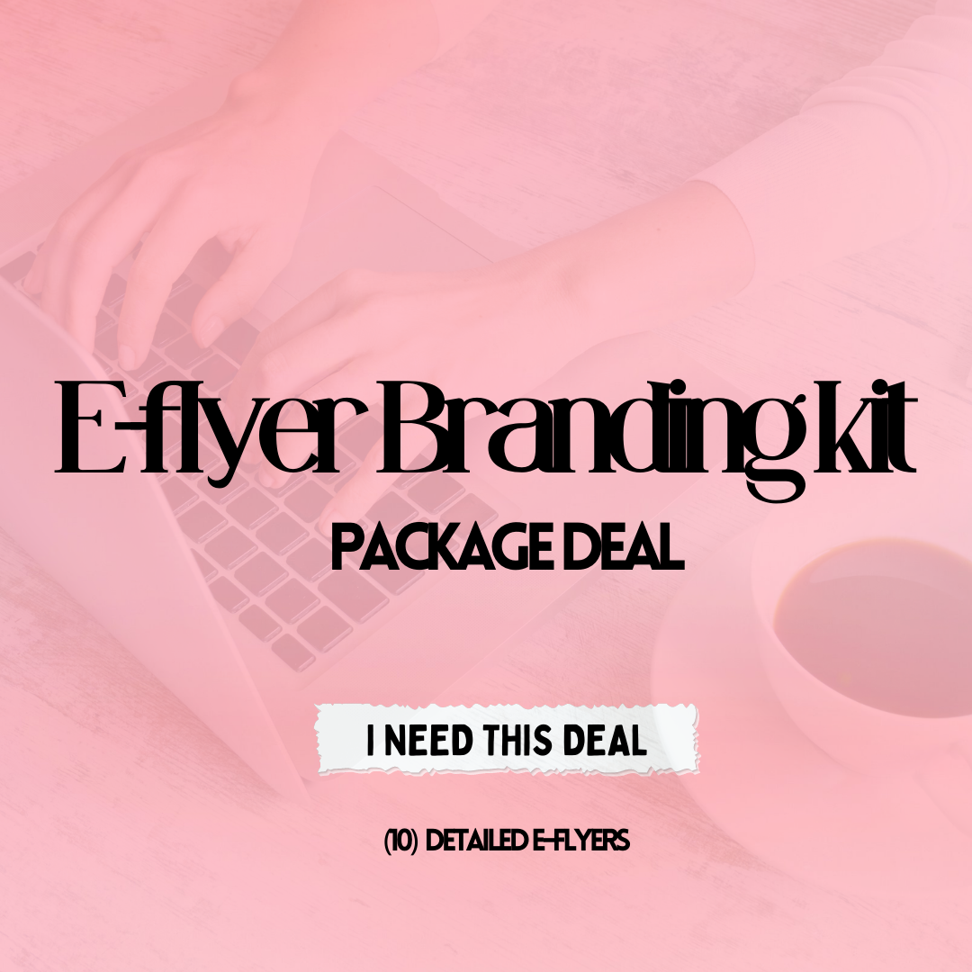 E-Flyer Branding Kit – ashgraphixx.com
